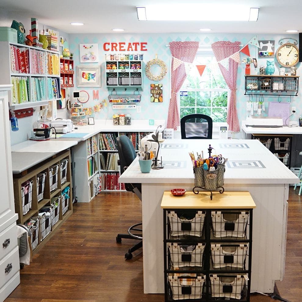 Craft Room Ideas Beautiful Sewing And Craft Spaces To Inspire You